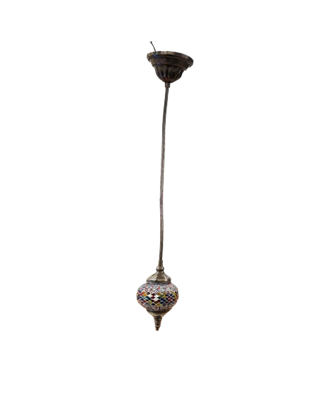 Lámpara de mosaico colgante 102cm – Bella India