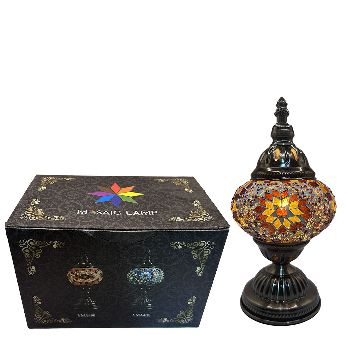 Lámpara de mosaico 27,5 cm – Bella India